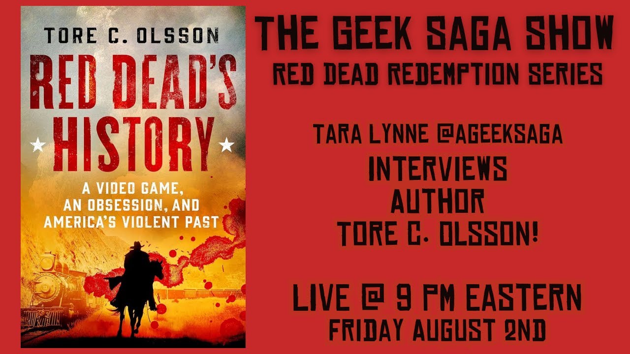 Interview with Red Dead's History Author Tore C. Olsson! - YouTube