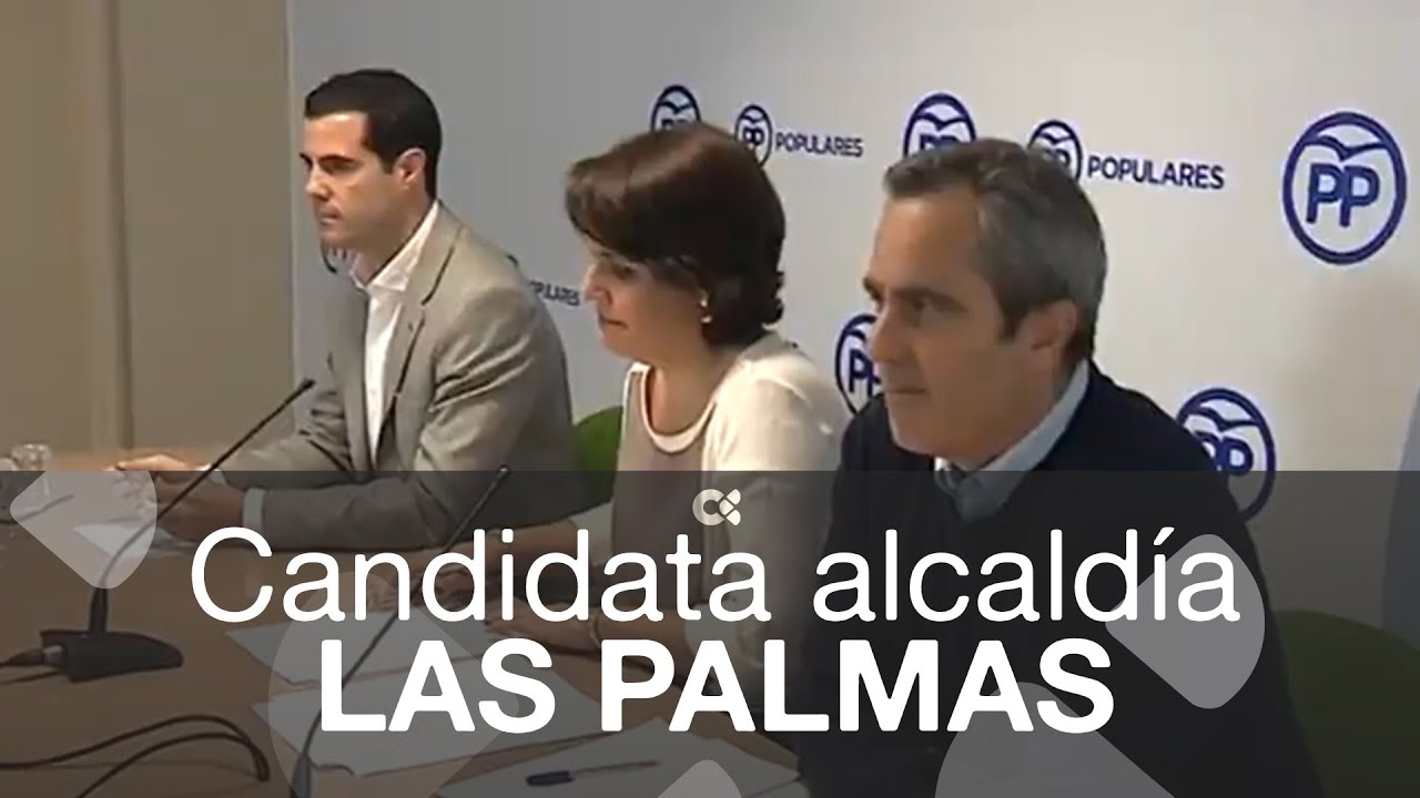 Jimena Delgado, candidata del PP a la alcaldía de Las Palmas - YouTube
