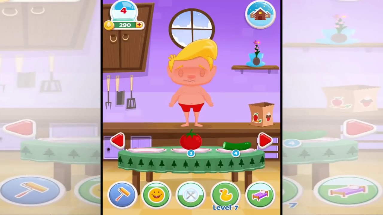 My Newborn Santa Crazy Labs Grow A Christmas Baby Fun TabTale Kids ...