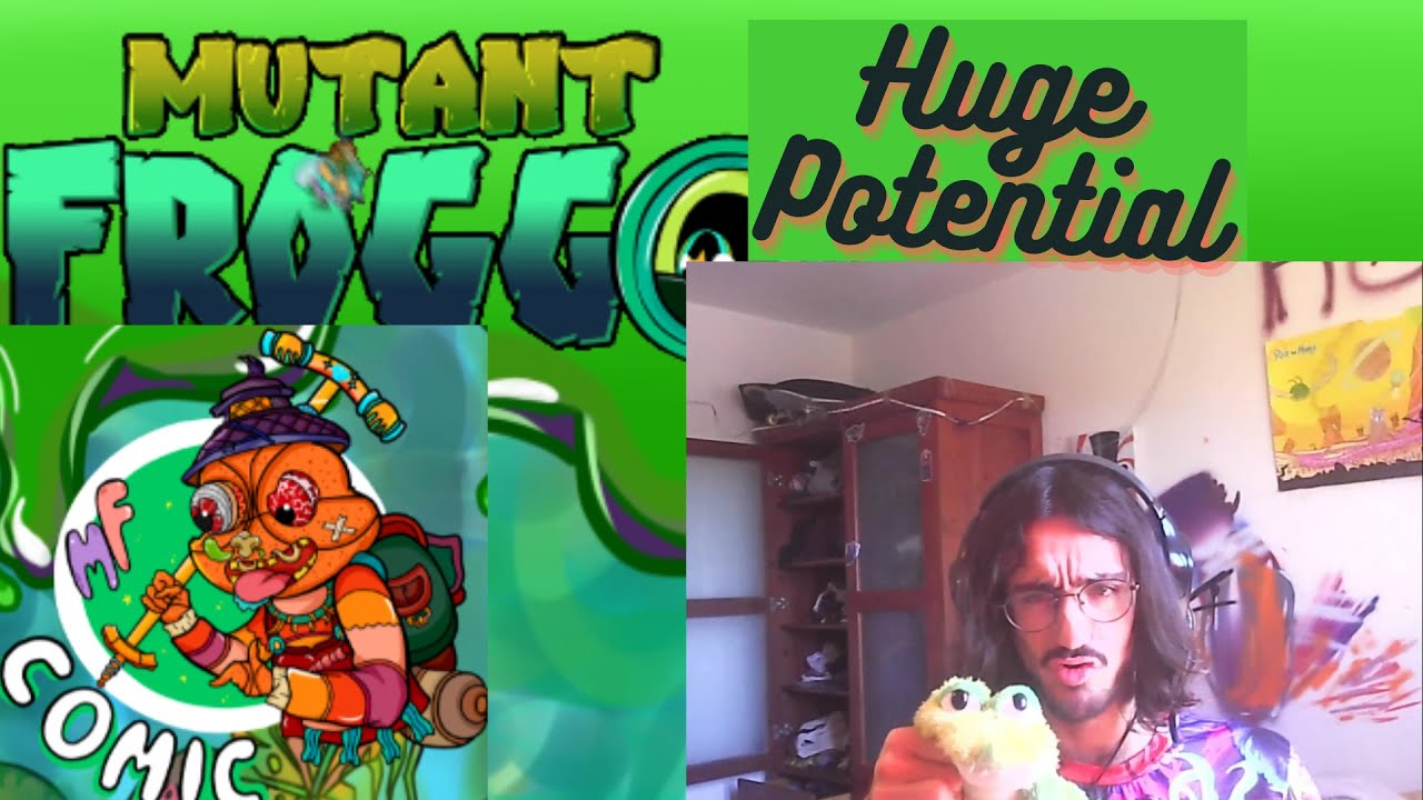 MUTANT FROGG, New Crypto, Big potential, NFT PASSIVE INCOME,Launching ...