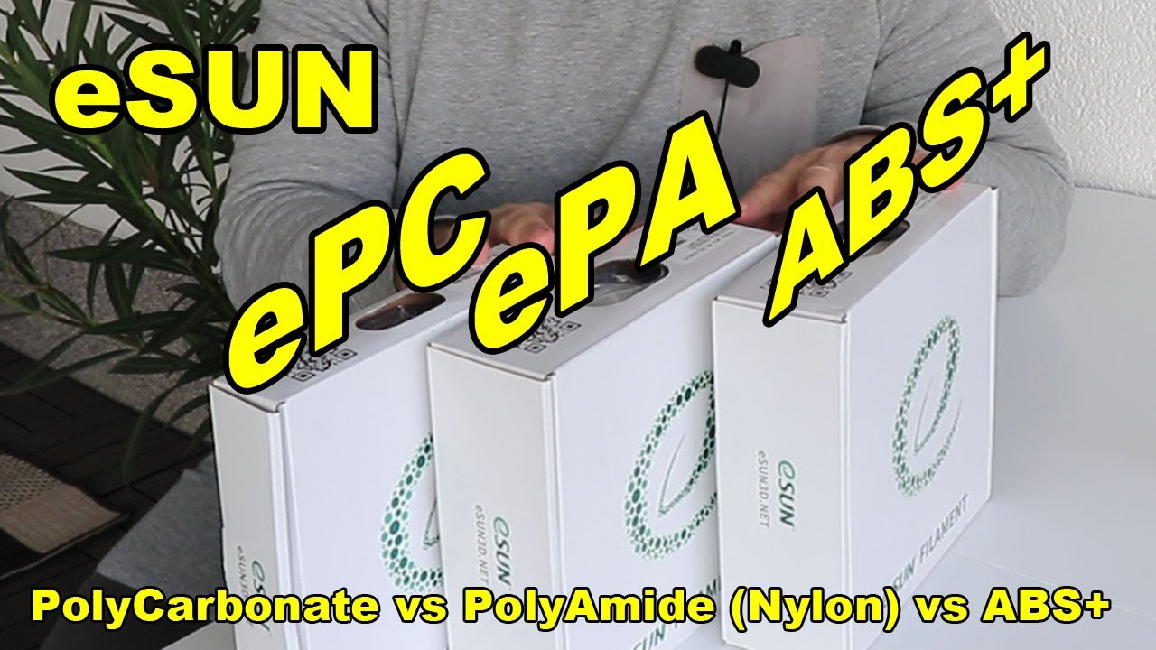 Ultimate comparison: eSun ABS+ vs ePC vs ePA (Nylon) - mostly ...