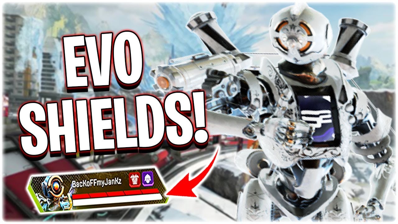 They added EVO SHIELDS to the normal game.. (Apex Legends PS4) - YouTube