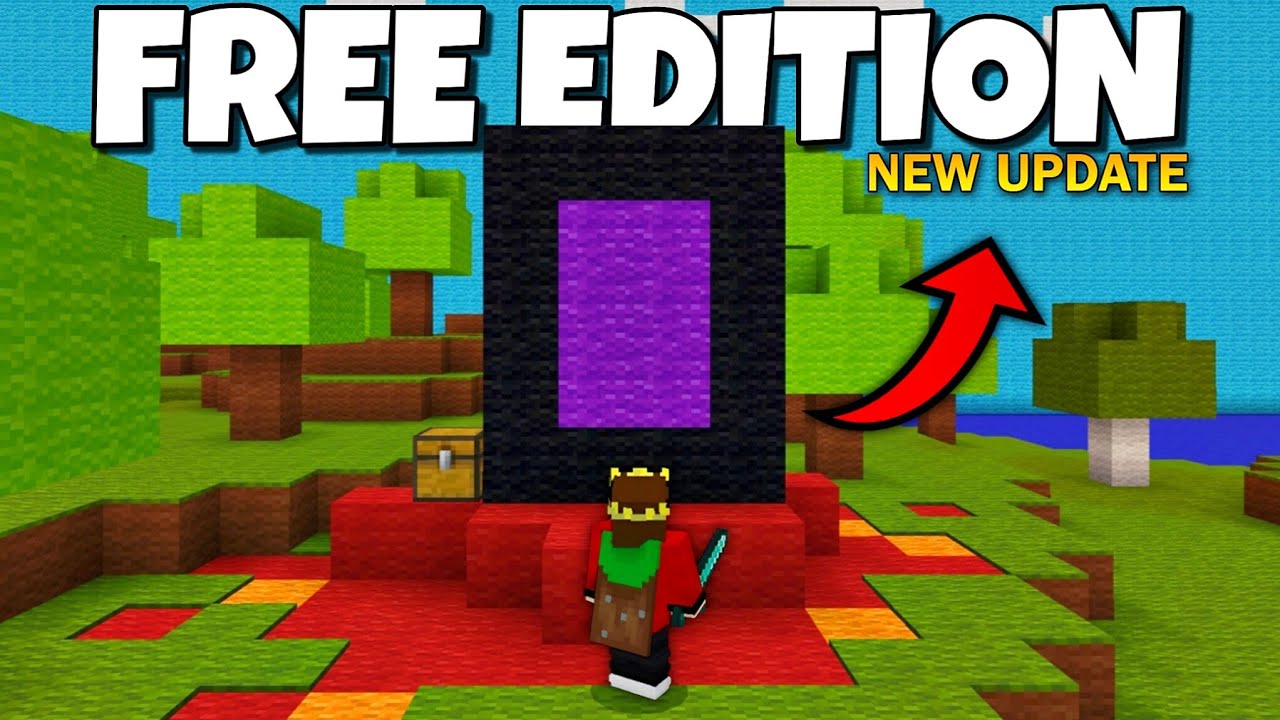 Beating Minecraft Free Edition New Update Cause I'm Bored From Real One! - YouTube