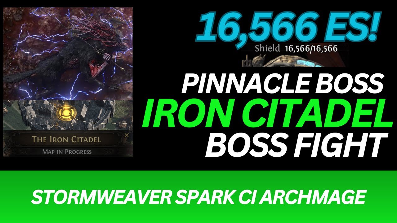 ⚔️ 16,566 ES Citadel Boss Slayer – #1 Stormweaver Spark CI Archmage ...