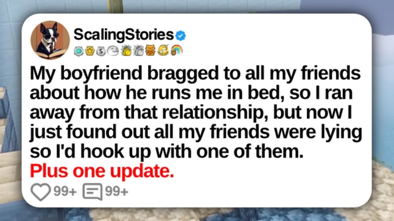 My boyfriend bragged to all my friends about how he runs me in bed, so ...