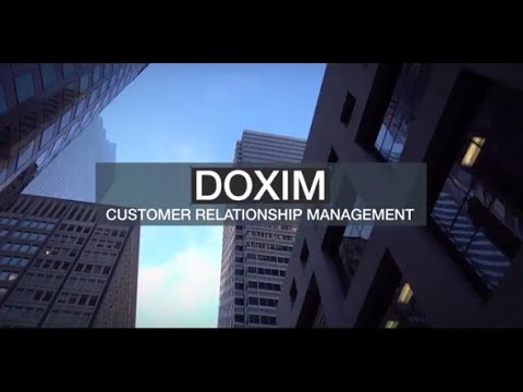 Doxim Customer Relationship Management - YouTube