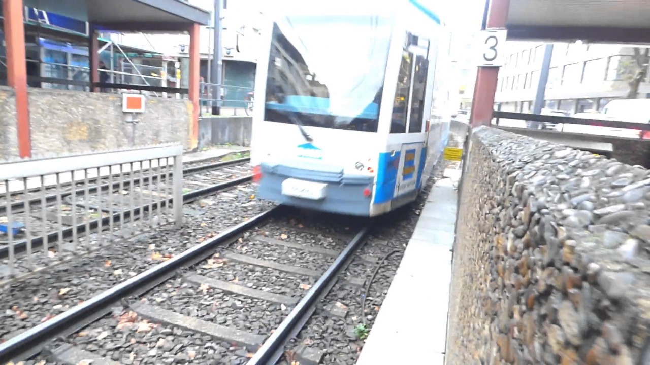 Cologne tram in overground sections - YouTube