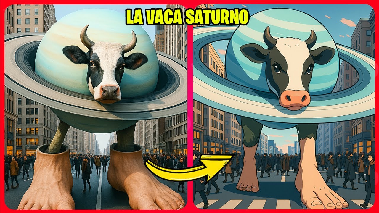 Adivina El MEME De ANIMALES ITALIANOS Si fueran ANIME | La vaca Saturno ...