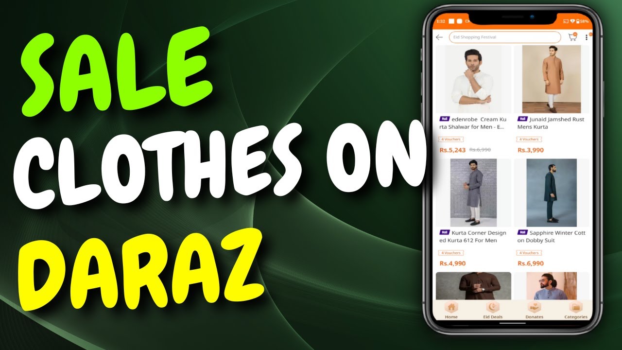 How To Sale Cloth On Daraz - YouTube