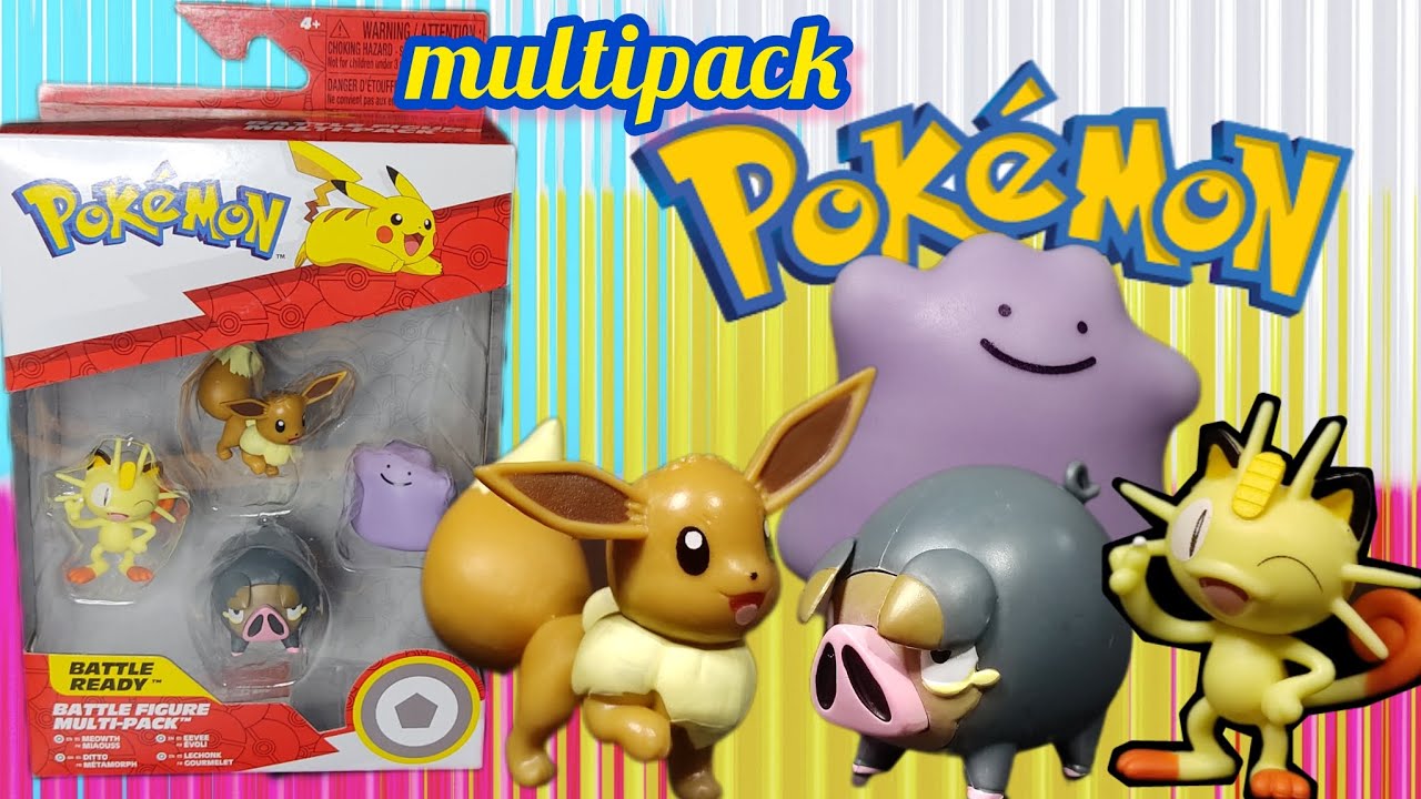 POKEMON FIGURAS MULTIPACK JAZWARES #pokemon #pokémon #jazwares #ditto # ...