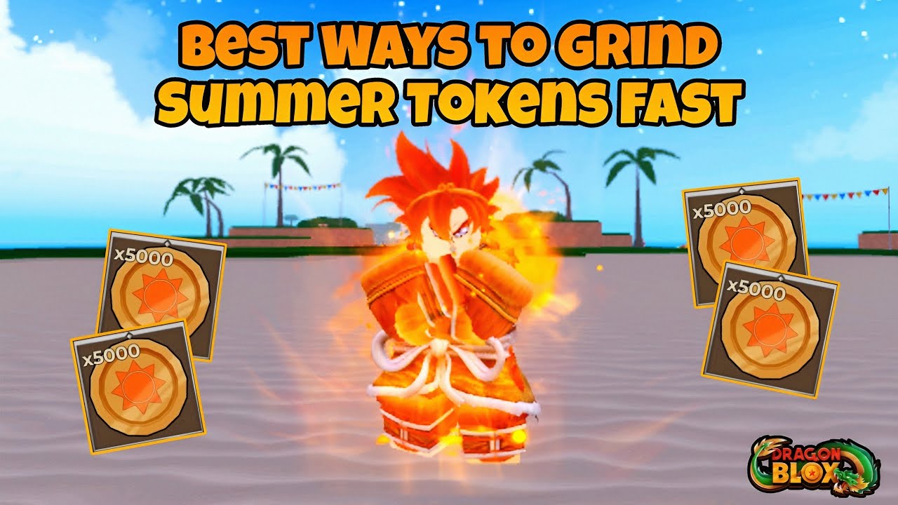 Best Ways to Grind Summer Tokens Fast | Dragon Blox Roblox - YouTube
