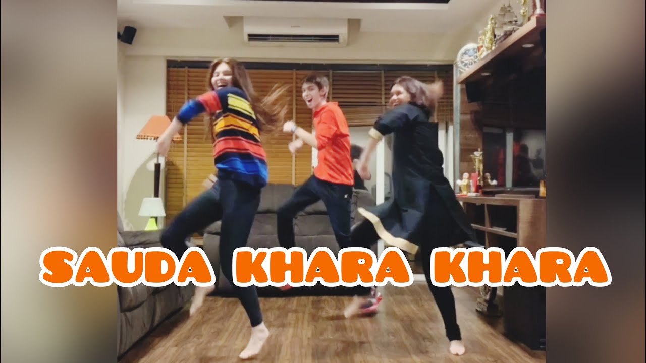 SAUDA KHARA KHARA || Family Trio || Kareena Singh Ft. Mom & Bro ...