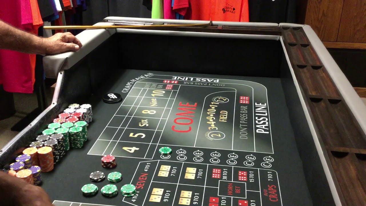 Craps Hawaii — $135 Across (May be an Option for Some Players) - YouTube