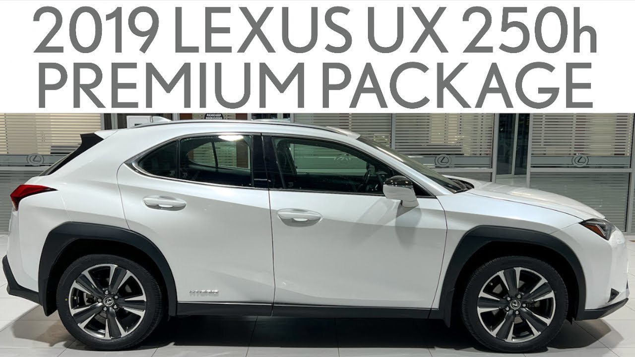 2019 Lexus UX 250h Premium Package (L300007A) - Full Review and Walk ...