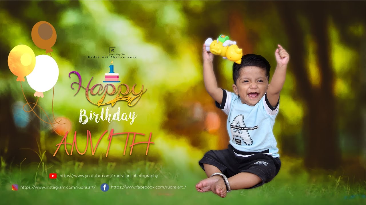 Anvith First Birthday celebration | Rudra Art Photography | Best ...