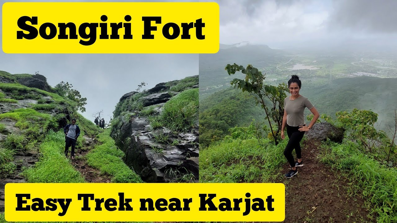 Songiri Fort Trek | Trek near Mumbai | Palasdhari, Karjat #shorts - YouTube