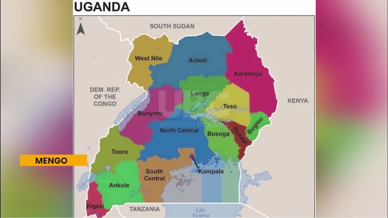 Uganda map - UBOS clarifies on “controversial removal” of Buganda from map - YouTube