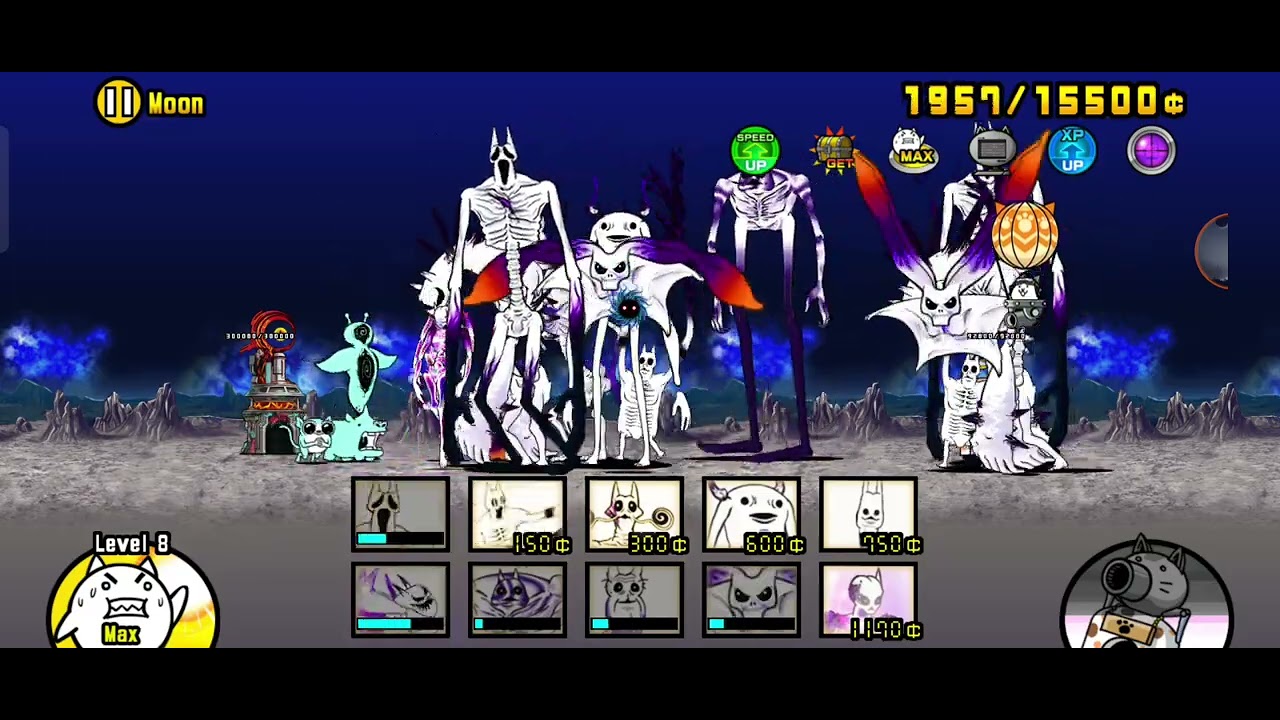 battle cats crazed nekoluga family part 2 - YouTube