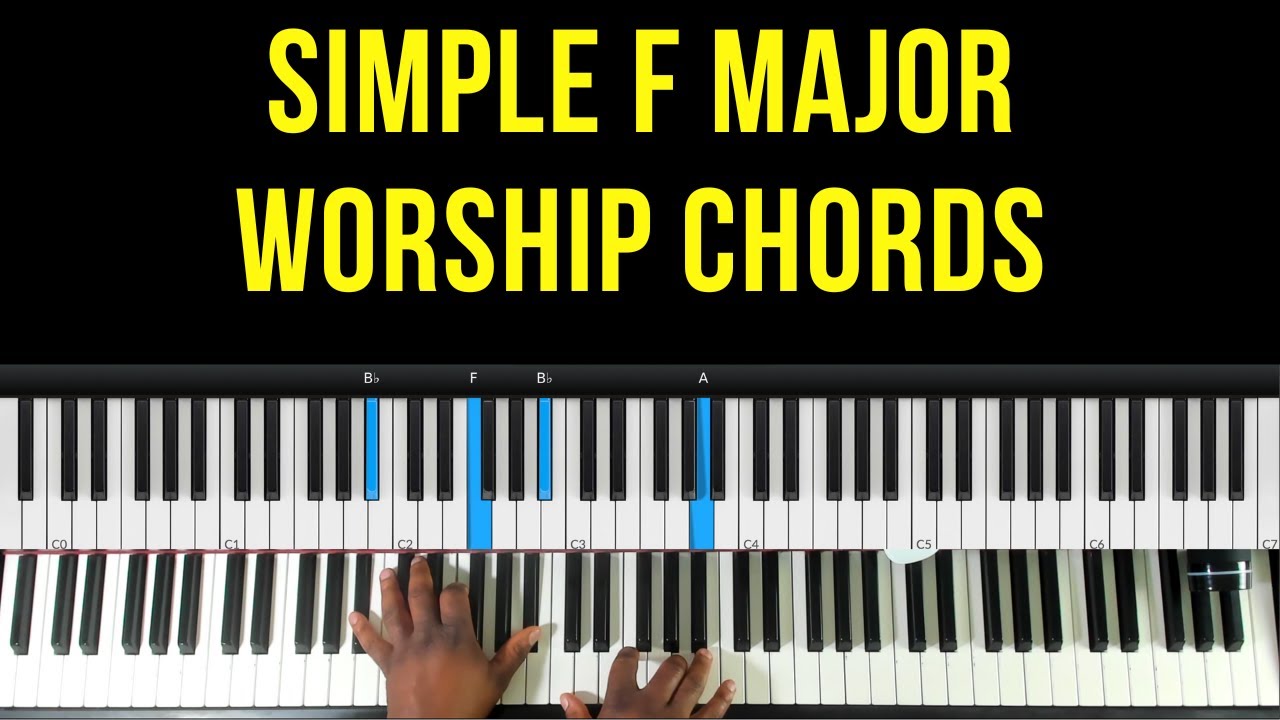 Goodness of God in F Major | Beginner Gospel Chords - YouTube