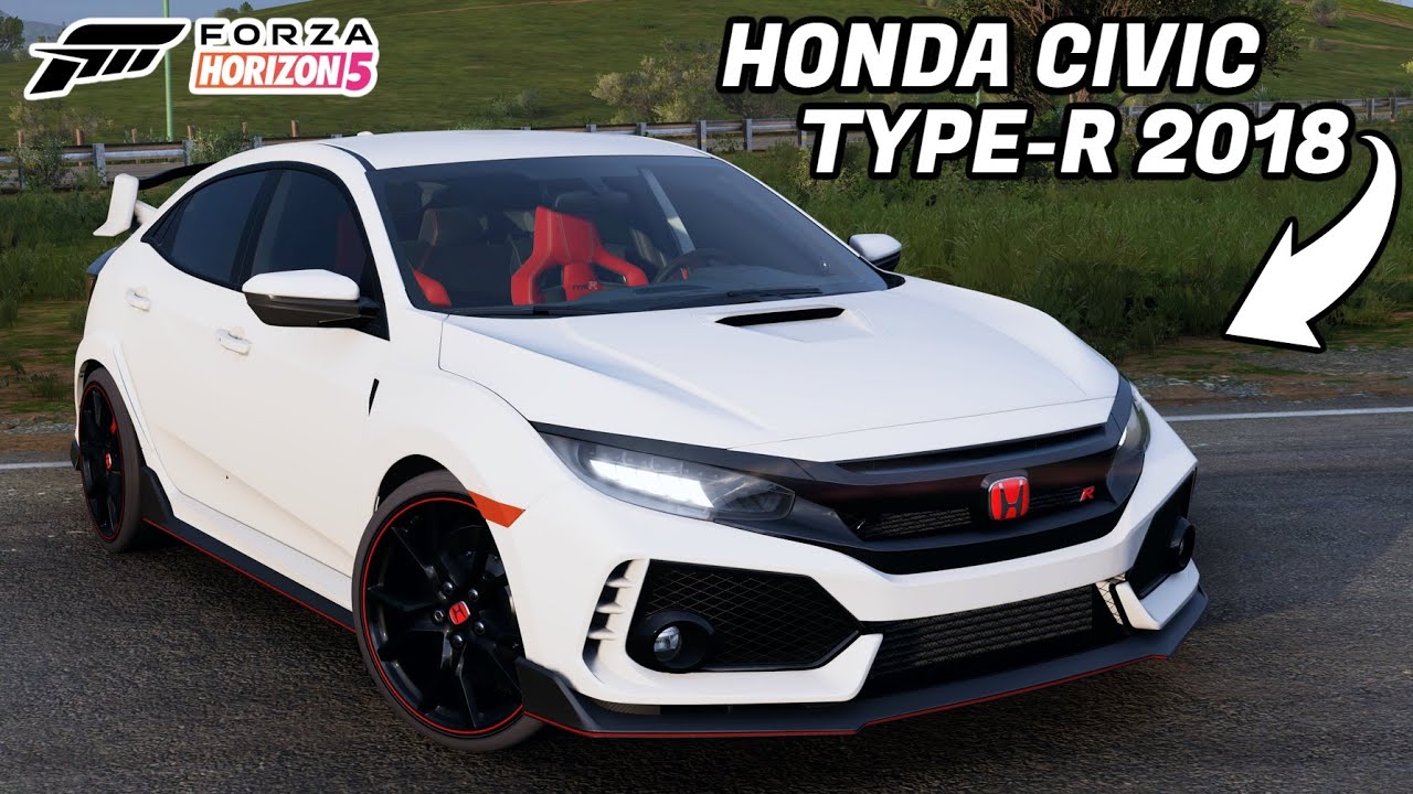 Avaliação Honda Civic Type-R 2018 | Forza Horizon 5 - YouTube