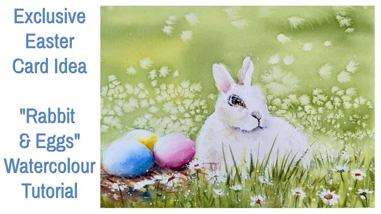 Exclusive Easter Card Tutorial - YouTube