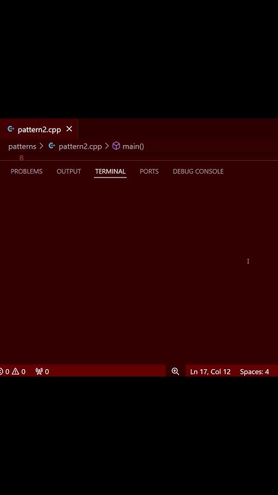 Reverse Right Angel Triangle In C Computerprogramming Coding Cpp Shorts Viral Trending