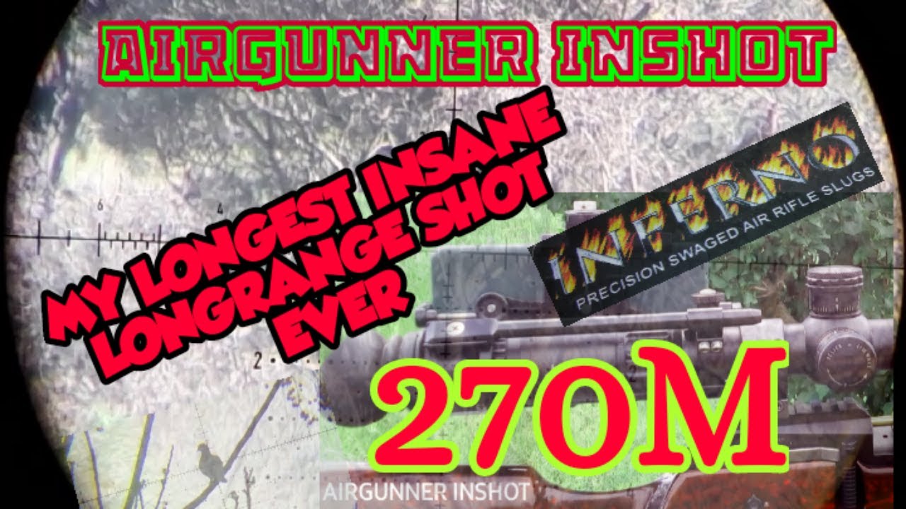 INSANE LONGRANGE SHOTS...270M. FX CROWN CONTINUUM 218 FLATBASE INFERNO ...