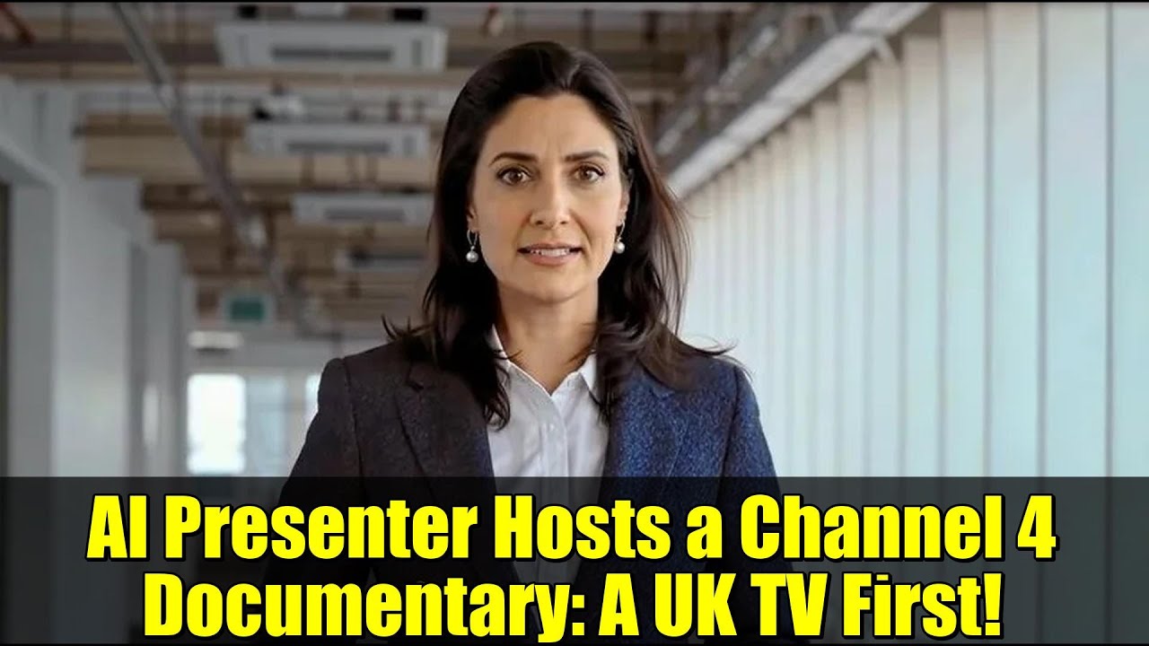 AI Presenter Hosts a Channel 4 Documentary: A UK TV First! - YouTube