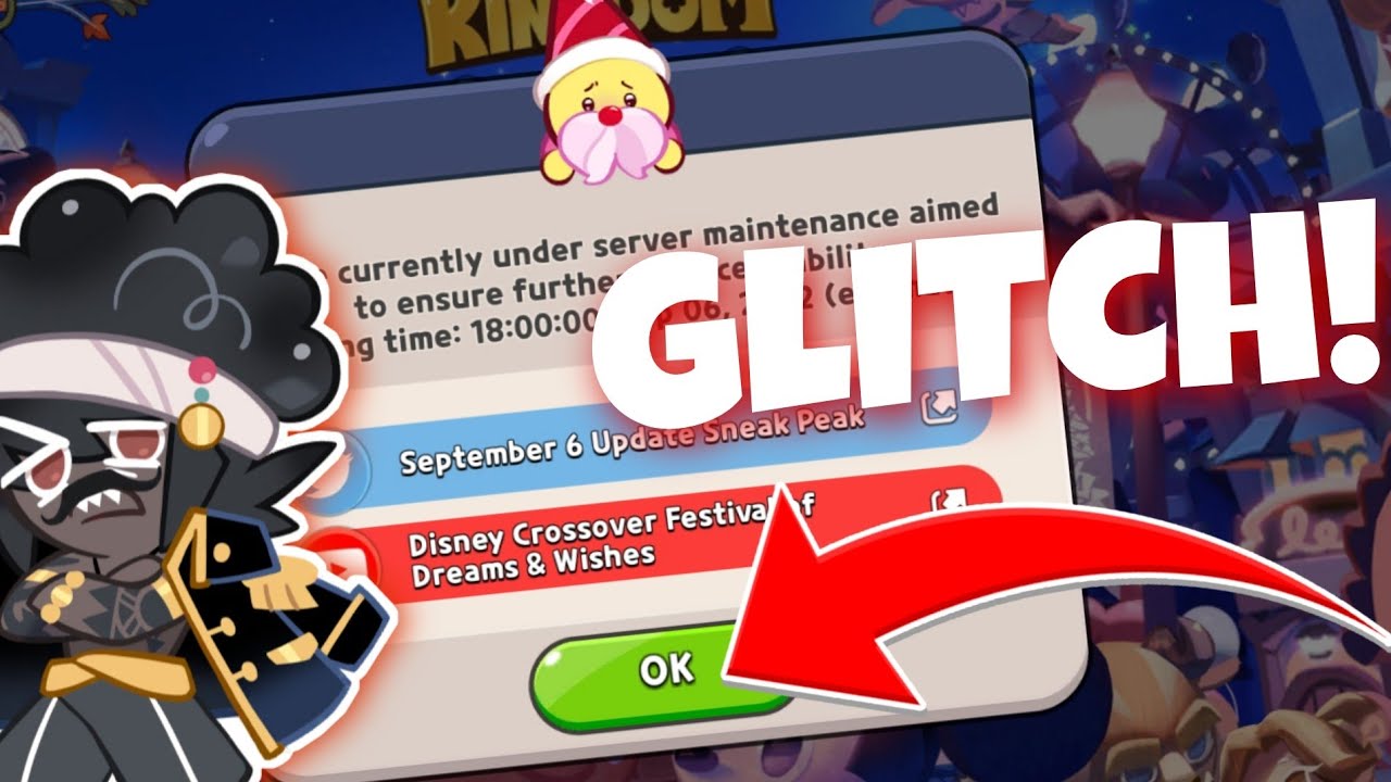 GLITCH! Maintenance BUG in Cookie Run Kingdom! - YouTube