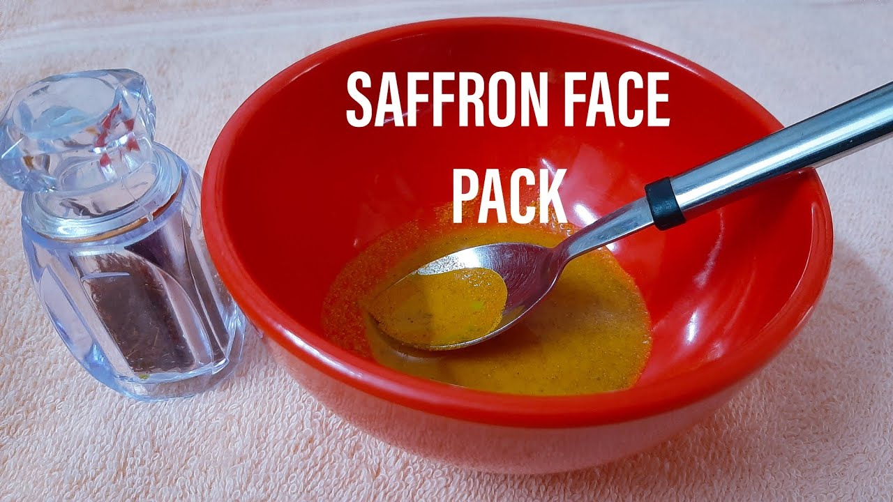 Bridal glow with saffron | Saffron face pack| Beauty tips - YouTube