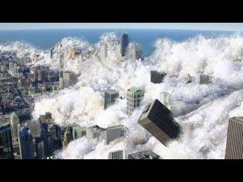 Mega Tsunami (scenes from the film - Haeundae 2009) - YouTube