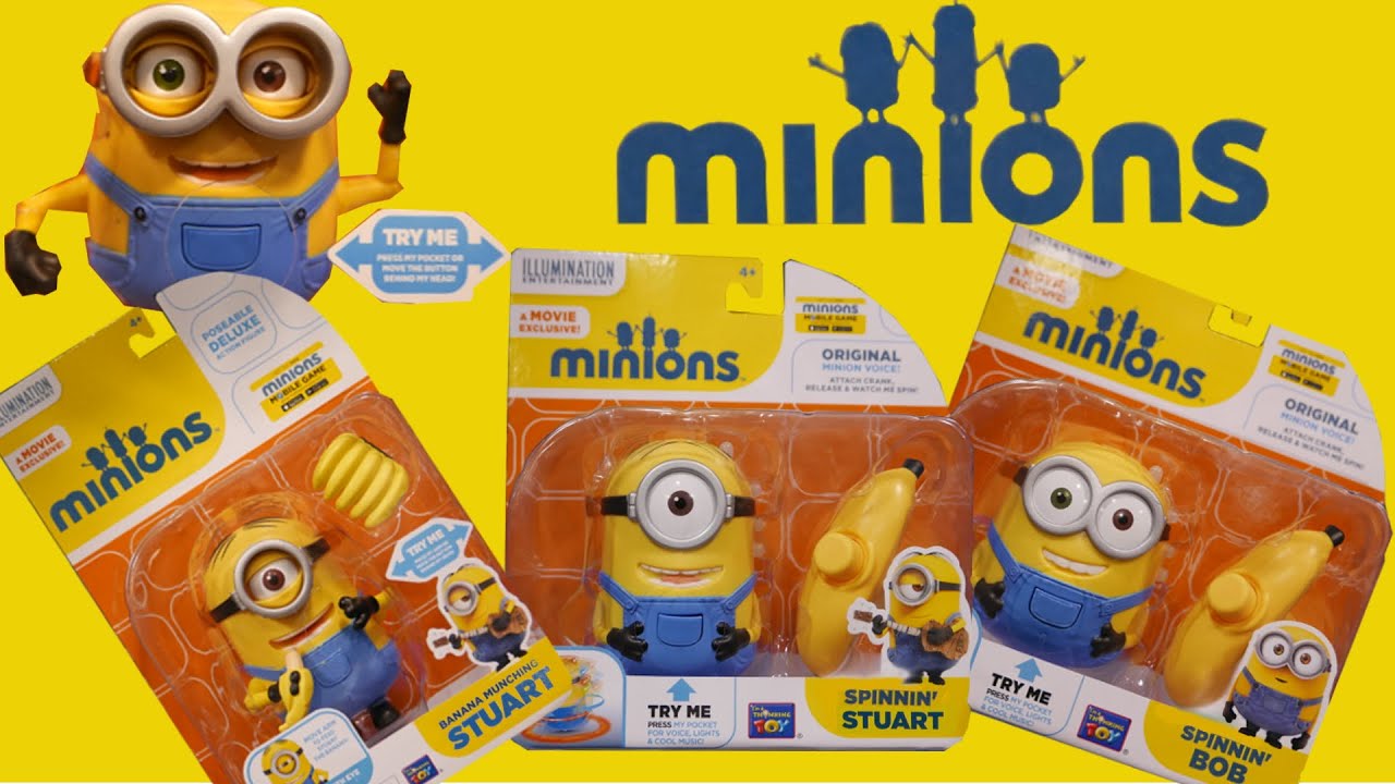 Despicable Me Minions Movie Try Me Toys Миньоныミニオンズ미니언 with Lights ...