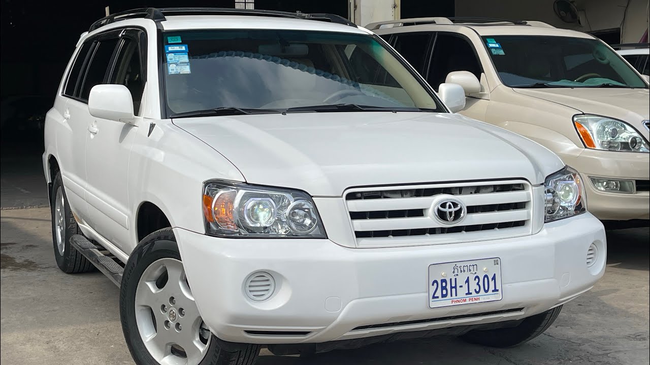 Highlander V4 2004 Front wheel drive - YouTube