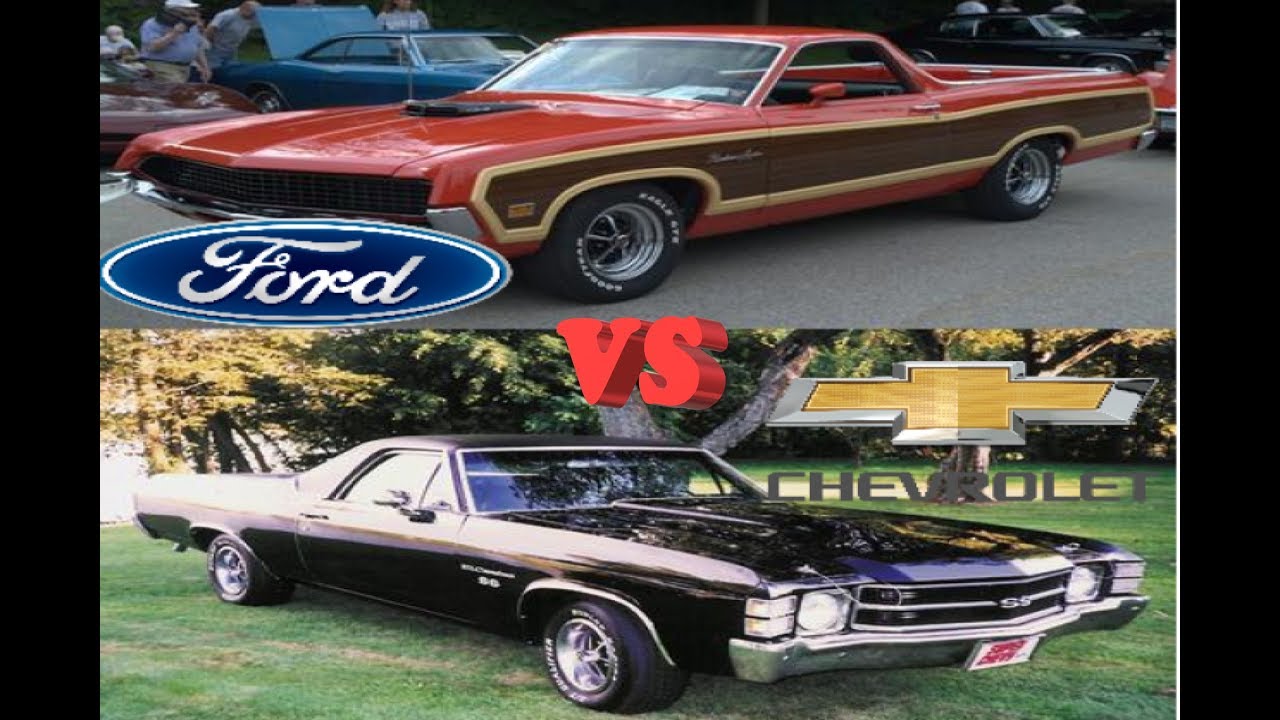 Ford Ranchero VS Chevrolet El camino comparación | Nación automóvil ...