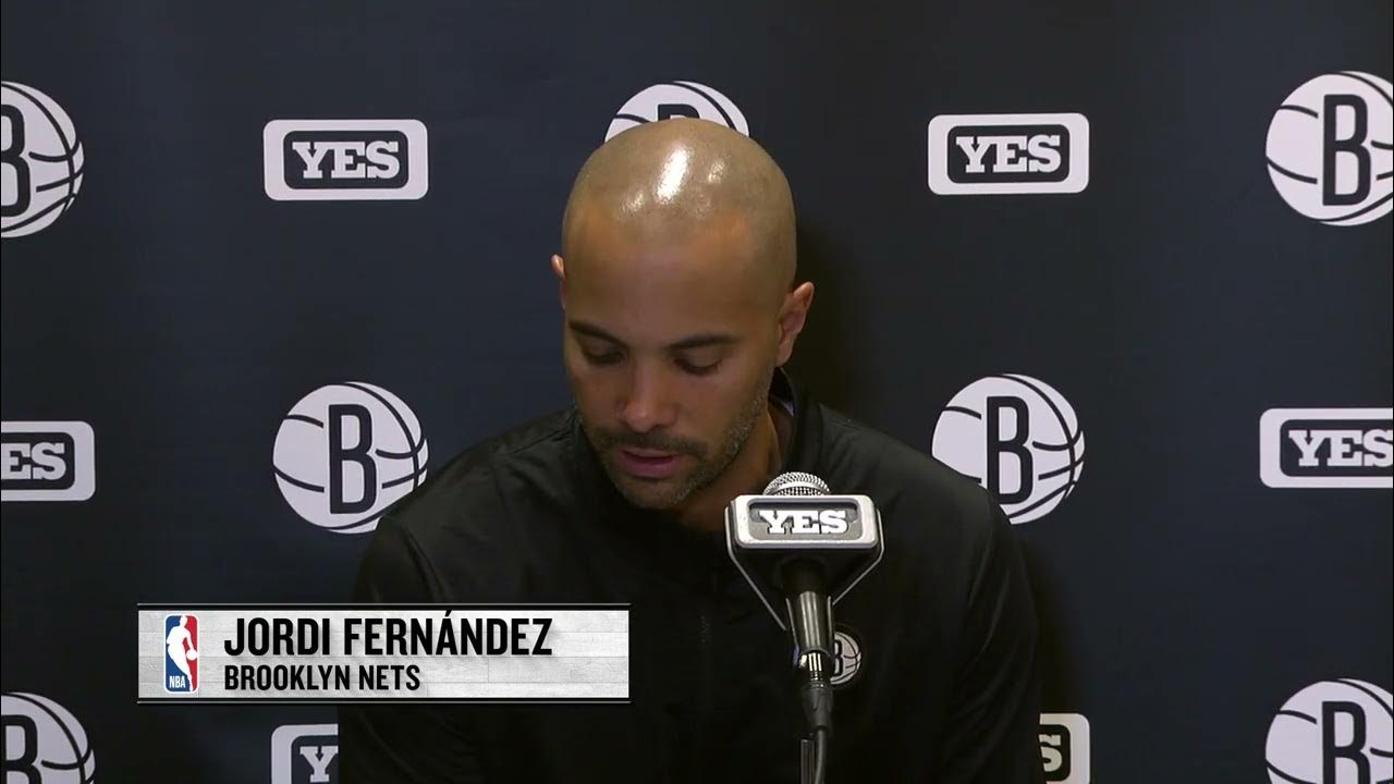 Jordi Fern ndez coach of Nets postgame interview 03 11 2025 - YouTube