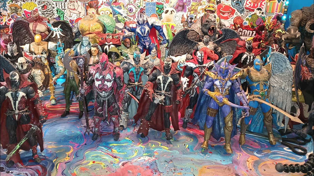 SPAWN COLLECTION 💀 SPAWN ARMY ️NEW ️ CUSTOMS ️KITBASH KOLLECTION PT. 1 ...