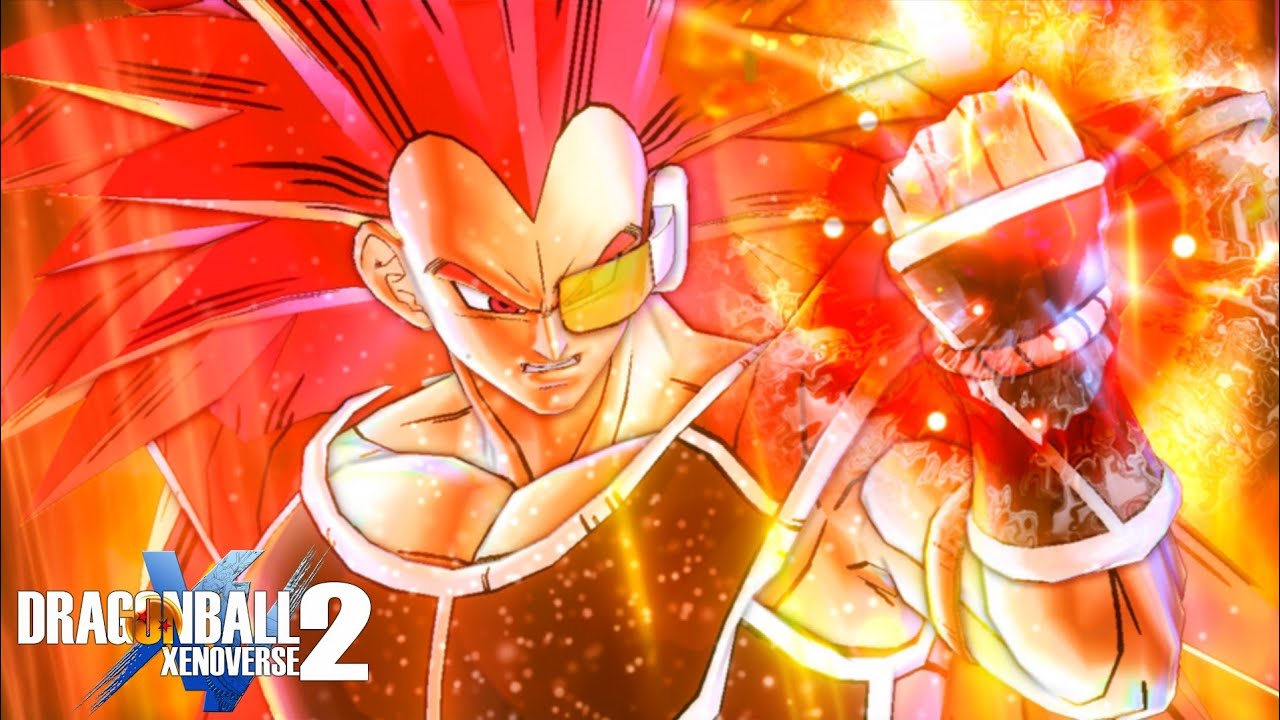 New Raditz Super Saiyan God Full Power | Dragon Ball Xenoverse 2 Mod ...