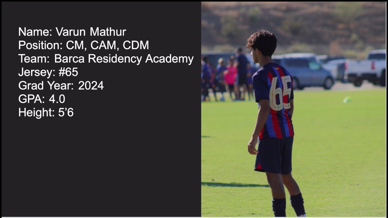 Varun Mathur MLS Next Fall Season Highlights- 2022/23 - YouTube