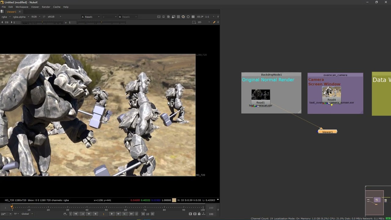 Solaris Karma Render Overscan Houdini19 - YouTube