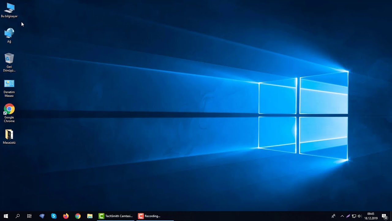Windows 10 Siyah Tema Yapma - YouTube