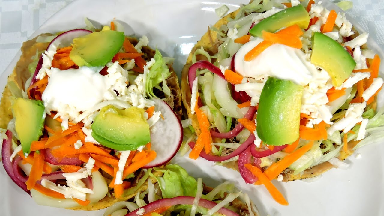 Como hacer Tostadas de Res - Receta Fácil | #irisCocinablog - YouTube