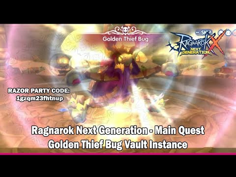 Ragnarok Next Generation - Main Quest part 1: Golden Thief Bug - YouTube