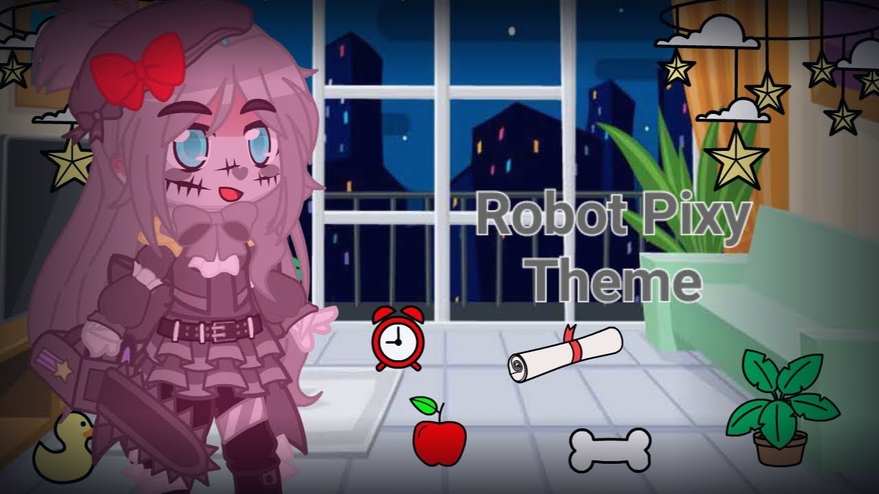 [roblox puppet]♤Robot Pixy Theme🤖🩶♡ - YouTube
