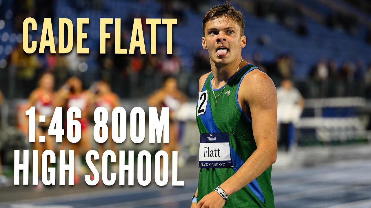 Cade Flatt is the BEST EVER High School 800m Runner — How He Trains ...