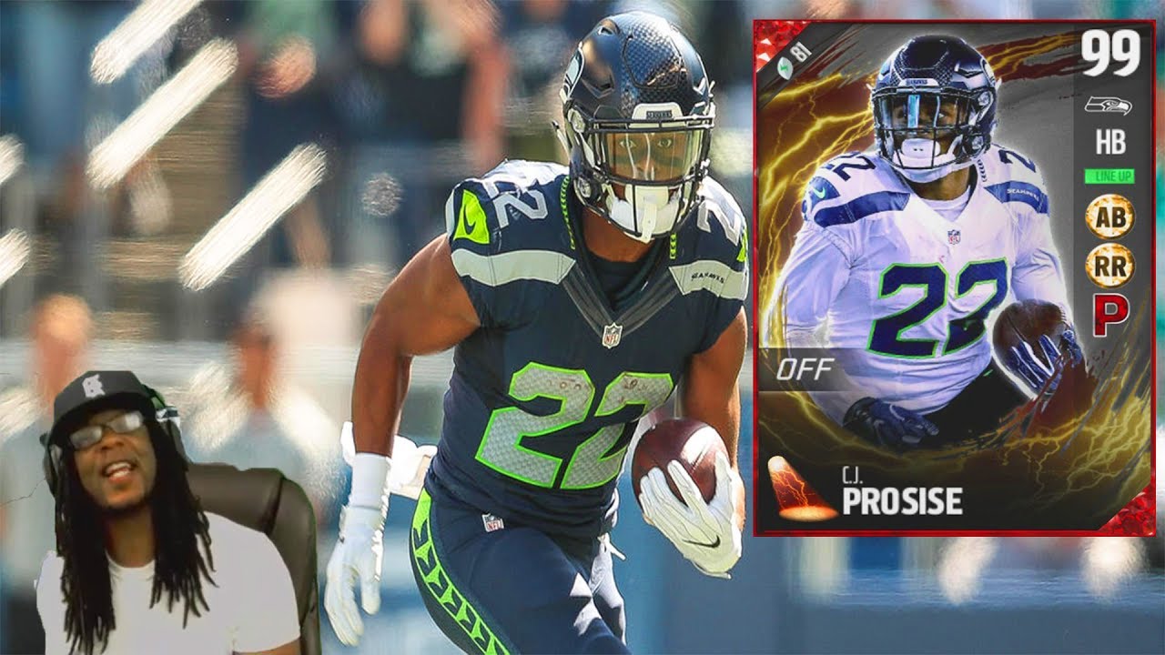 99 OVERALL CJ PROCISE GOT THE BURNERS! Madden 17 Ultimate Team Gameplay ...