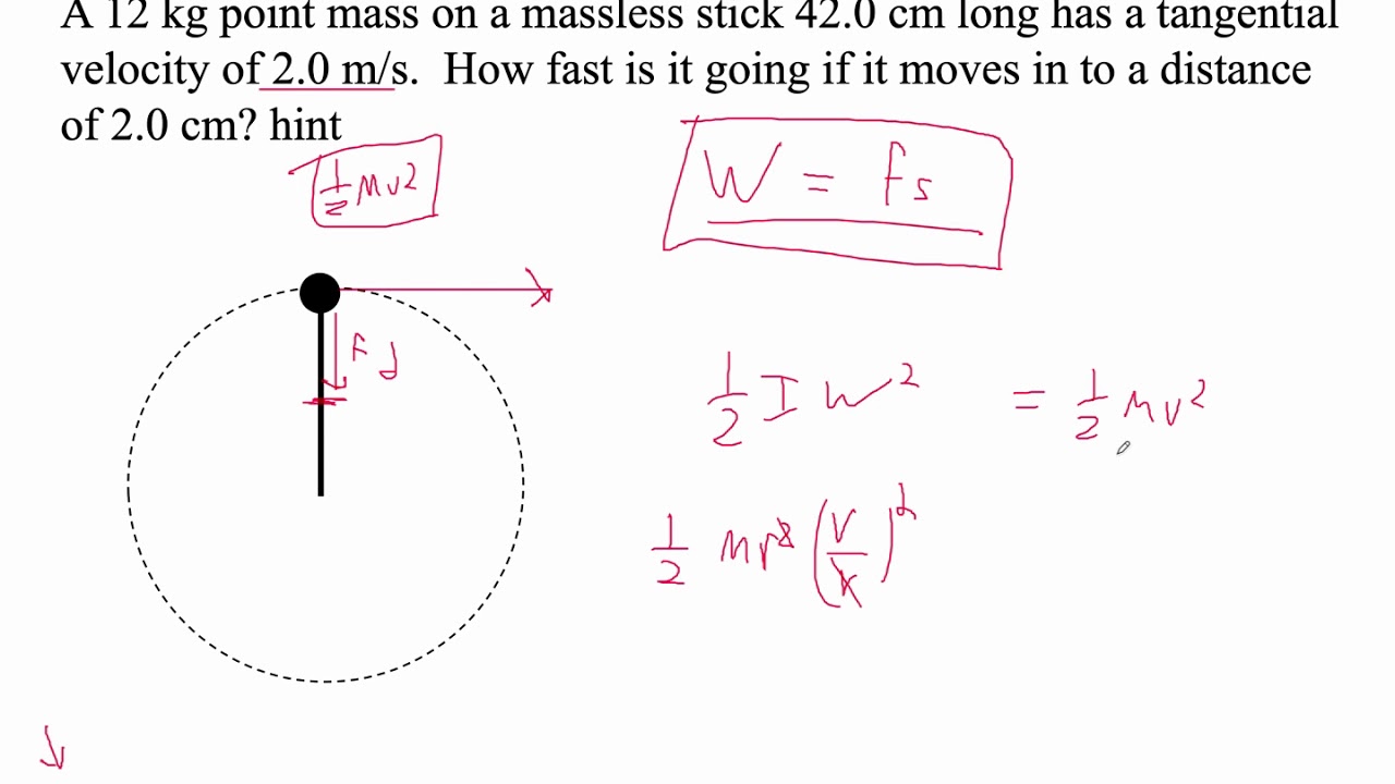 HTPIB08P Conservation of Angular Momentum - Why The Mass on the String ...