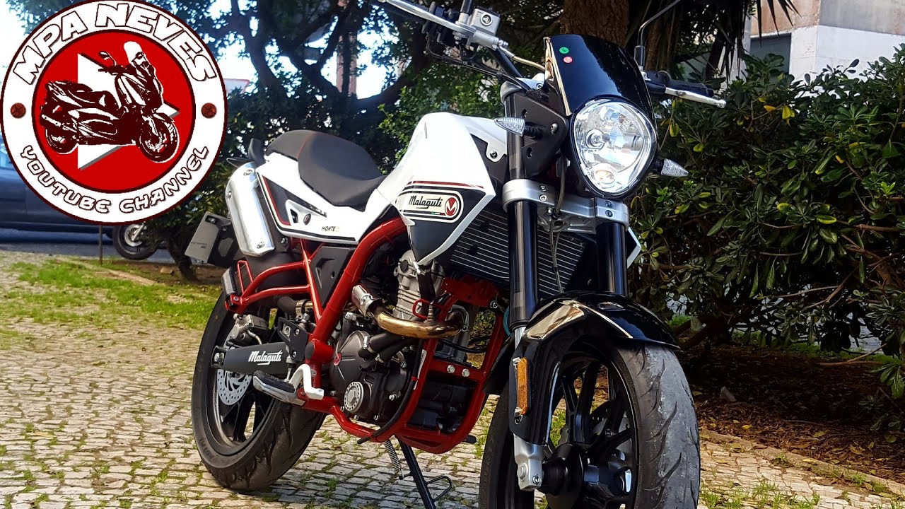 Apresentação e teste da Malaguti monte pro 125(2020) - YouTube