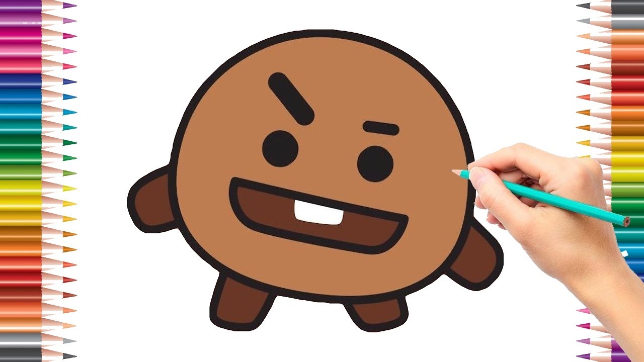 Desenhando Shooky (BT21) - YouTube