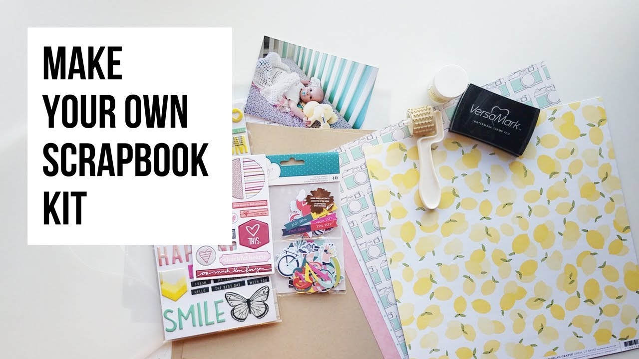 How to Build a Micro Kit for Scrapbooking | PROCESS VIDEO - YouTube