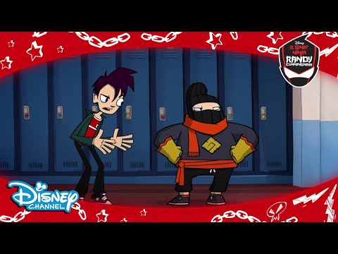 9. Sınıf Ninja Randy Cunningham | Şişman Ninja😅| @DisneyPlusTR